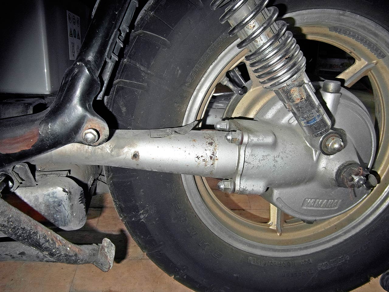 Wałek napędowy w motocyklu